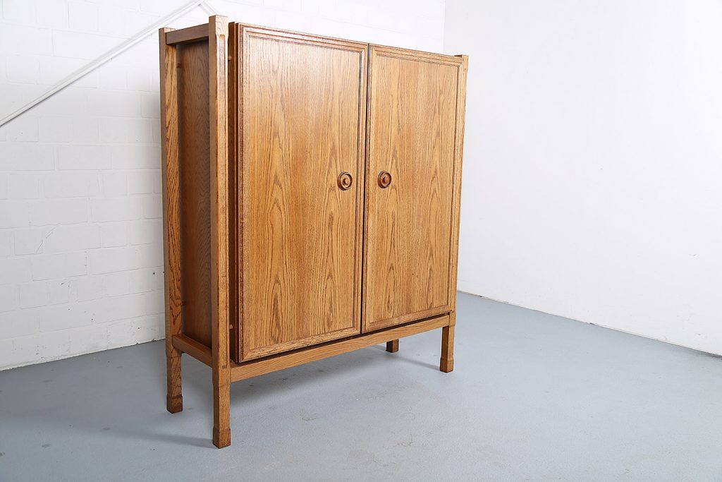 German Midcentury Modern Design Oak Highboard 60s Vintage – DEKADEN