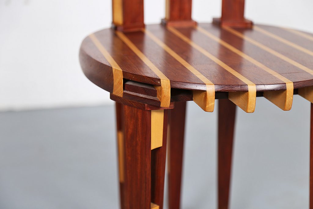 Rare Wooden Tomahawk Chair Masterpiece from the 90s – DEKADEN